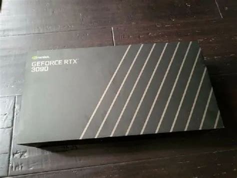NVIDIA RTX 3090 Founders Edition 24GB GDDR6X GPU, Model Name/Number ...