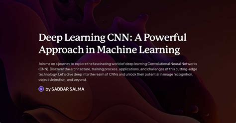 Deep Learning Cnn A Powerful Approach In Machine Learning