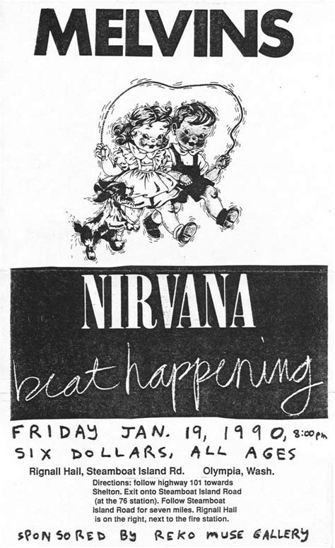 Concert Chronology 1990 January 19 1990 Rignall Hall Olympia