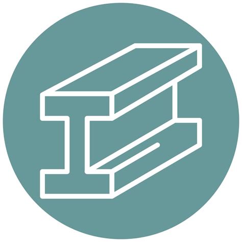 Premium Vector Vector Design H Beam Icon Style