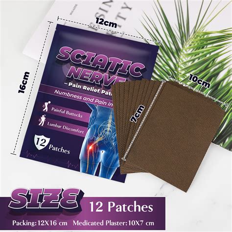 Sciatica Patch Crotch Sticker Treat Piriformis Hip Pain Arthritis