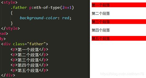 对于nth of type n 的理解 csdn博客