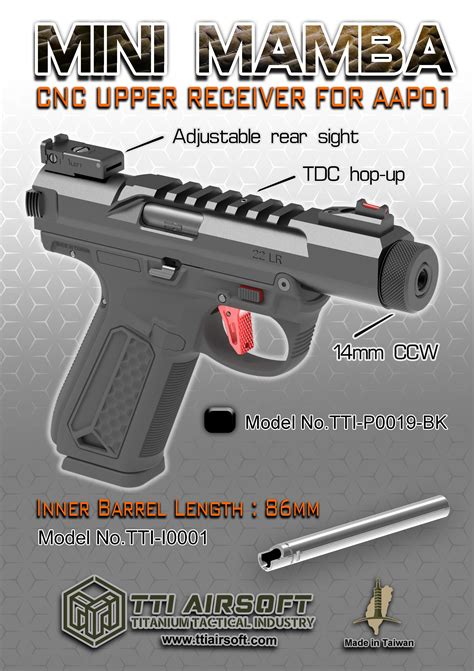 Mini Mamba Jefes Airsoft Solutions Aap New Tti