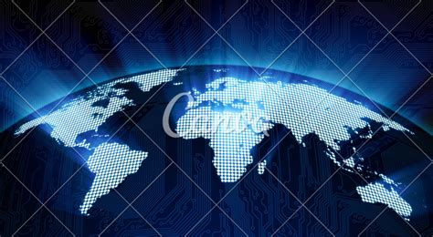 shining world map made of leds photos by canva
