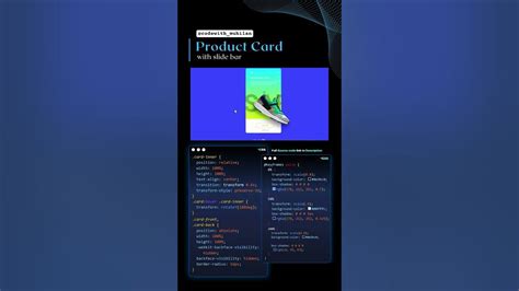 Product Card Pure Css ️ Codewithmuhilan Css Coding Youtube