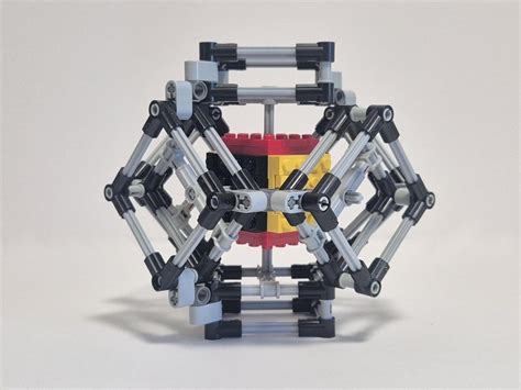 Lego Moc Hinged Cube V2 By Jemunoz0 Rebrickable Build With Lego