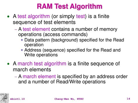 Ppt Testing Semiconductor Memories Powerpoint Presentation Free Download Id436646