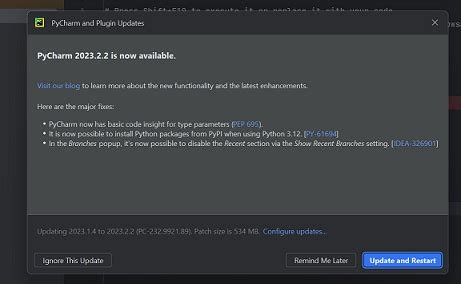 How to Update PyCharm? | GeeksforGeeks