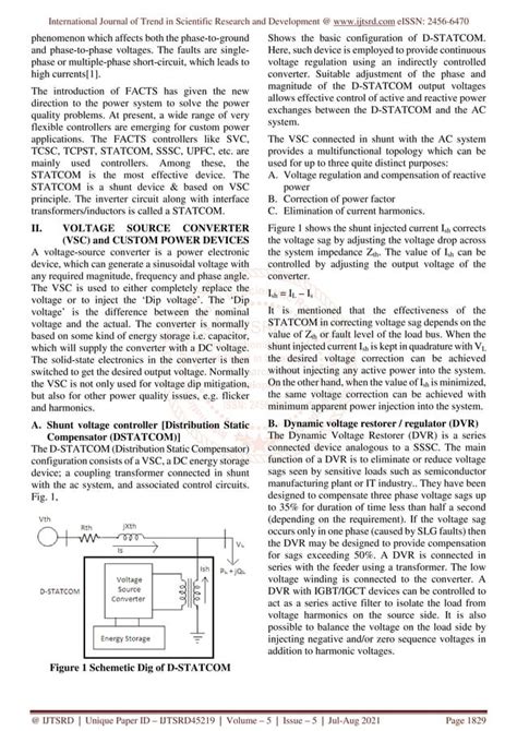 Optimization Technique For Power Quality Improvement Using Dstatcom