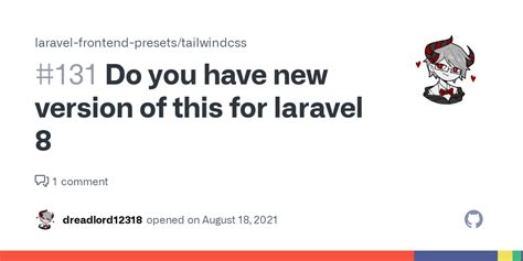 do you have new version of this for laravel 8 · issue 131 · laravel