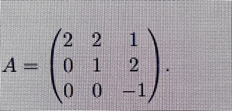 Solved Problem 3 12pts Find Eigenvectors U1u2u3