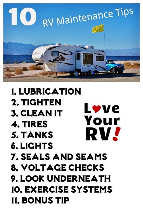 10 Simple Tips To Help Maintain The RV Love Your RV