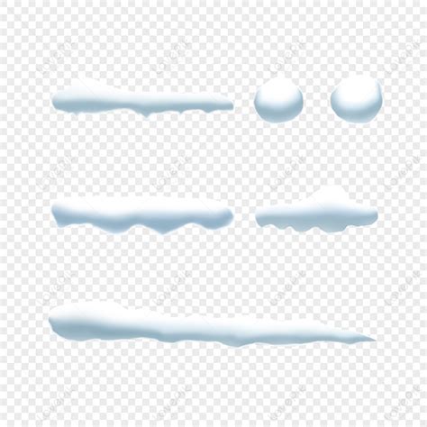 흰색 추상 눈 일러스트 모자 하얀 겨울 눈덩이 Png 일러스트 무료 다운로드 Lovepik