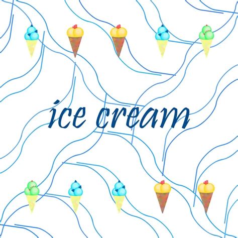 Vector Illustration Ice Cream Background Stock Vector By ©natali7ekim