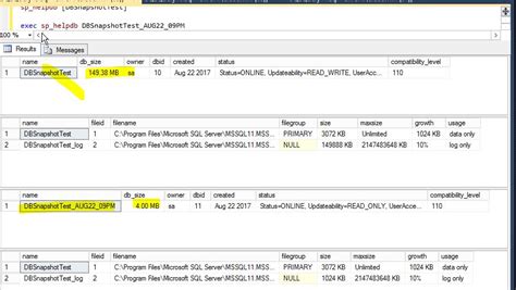 Ashok Kumar Sql Development And Dba Adminstrations Techi Blog What Is Database Snapshot In Sql