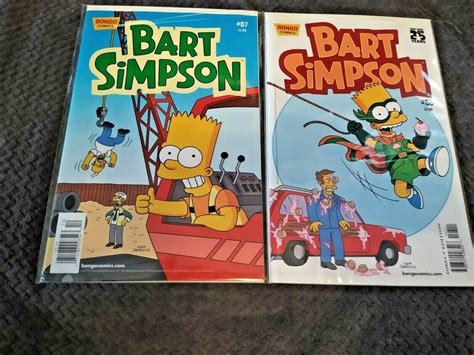 Bart Simpson 87 88 Simpsons Comics Presents Nm Setlot Bongo Comics