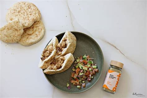 Mini Chicken Pitas Between Carpools