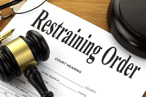 What Are The Types Of Restraining Orders