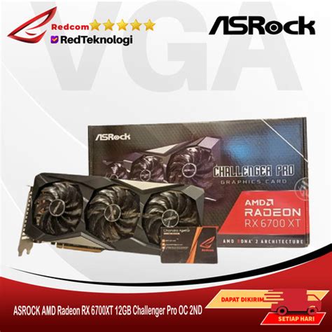 Jual Vga Asrock Amd Radeon Rx Xt Gb Challenger Pro Oc Nd Dual Fan Jakarta Barat