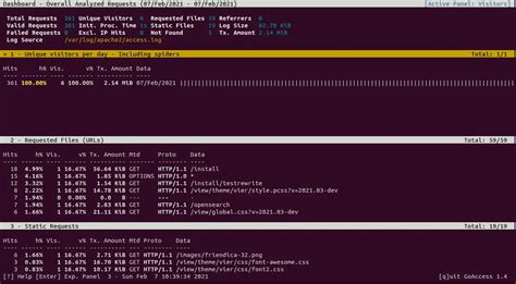How To Install Goaccess Web Log Analyzer On Ubuntu 2004