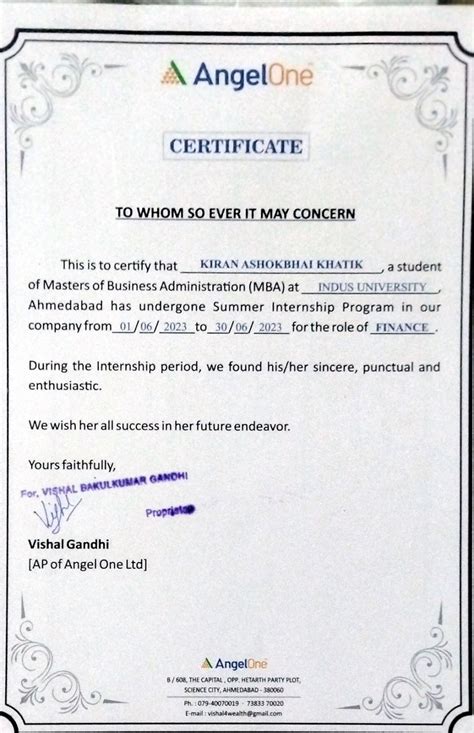 kiran khatik on linkedin summer internship complete successfully ️