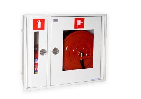 Фото Пожарный Гидрант Знак С Огнетушителем Ящик — Картинки фотографии