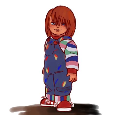 How To Draw Chucky Really Easy Drawing Tutorial Artofit