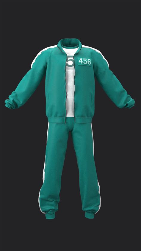 Artstation Squid Game Players Cloth Resources