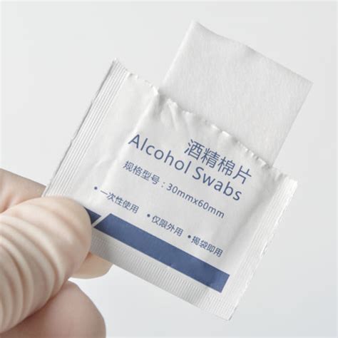 Alcohol Prep Swabs And Skin Cleaning Wipes For Injections