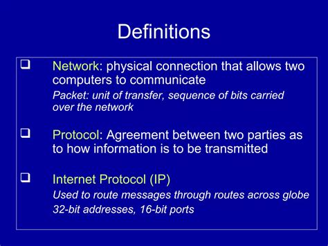 Fundamentals Of Networking PPT