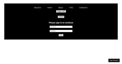 React Codesandbox React Codesandbox
