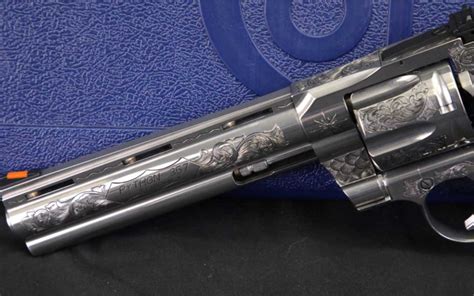 Colt Python Revolver 10 Incredible Engraving Designs