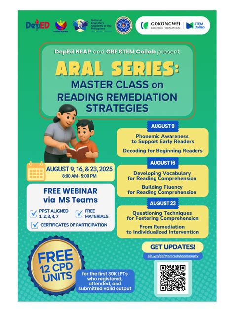 Dm Ouls 2025 004 Aral Series Master Class On Reading Remediation