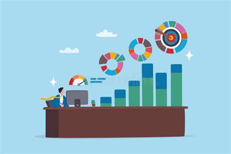 Business Metrics Success Measurement Growth Progress Diagram Research