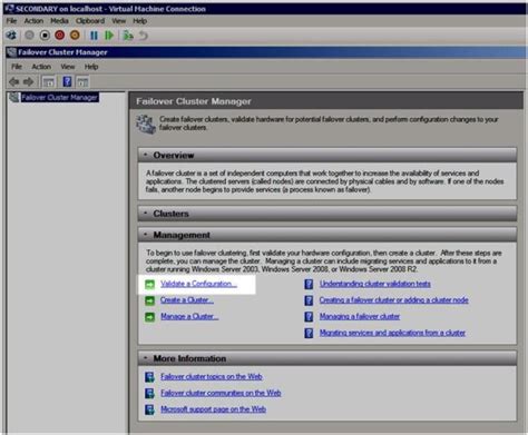 Step By Step Configuring A 2 Node Multi Site Cluster On Windows Server