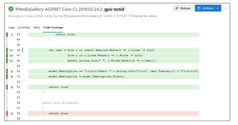 Aspnet Core Code Coverage Reports On Azure Devops
