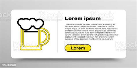 흰색 배경에 고립 된 나무 맥주 머그잔 아이콘 라인 컬러풀한 아웃라인 컨셉 벡터 0명에 대한 스톡 벡터 아트 및 기타 이미지 0명 Ale 가득 찬 Istock