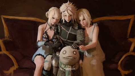 Malphier Emil Nier Kaine Nier Nier Brother Nier Brother Post Timeskip Yonah Nier