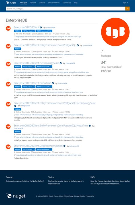 Improving Developer Experience Updated Edb Net Connector Now Published On Nuget Edb