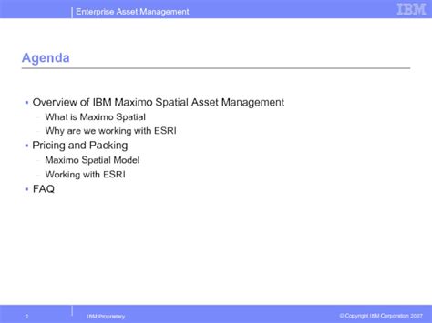 Maximo Spatial Asset Management 6 3overview Of New Release