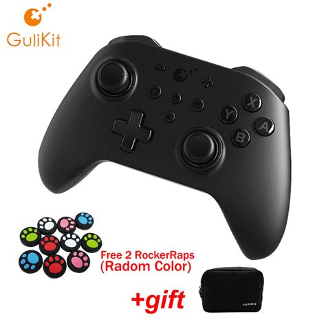 Gulikit Ns08 킹콩 2 컨트롤러 블루투스 무선 닌텐도 스위치 용 표류 없음 게임 패드 조이스틱 Windows