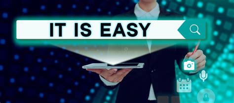 writing displaying text it is easy word written on clear simple not