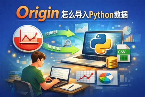 Origin怎么导入python数据 Origin怎么导入python数据