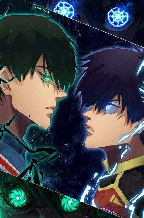 Isagi X Rin Rinsagi Imagens Marvel Personagens De Anime Animes