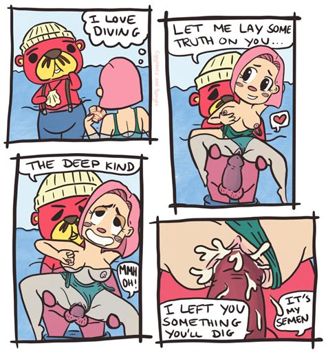 Rule 34 Absurd Res Animal Crossing Anthro Balls Bivalve Blush Bodily