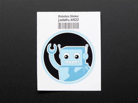 Robotics Sticker Id 622 Adafruit Industries Unique And Fun Diy Electronics And Kits