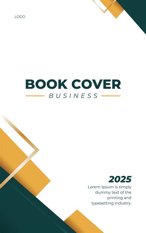 Business Book Cover Layout Design With Cover Page For Company Profile