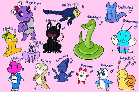 Fake Chikn Nuggit Characters By Anmanmangulpin On Deviantart