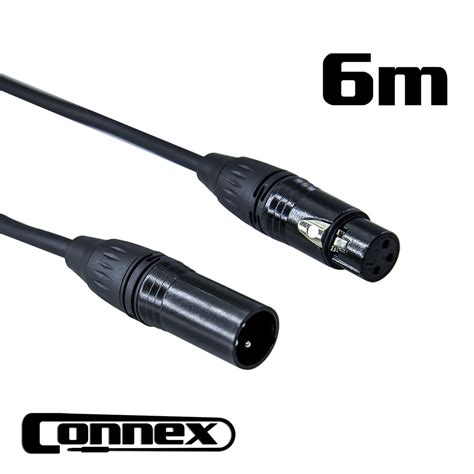 AVE DMX P Pin Ohm Black DMX Lighting Cable M