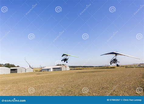 Microlight Flying Planes Take Off Editorial Photography Image Of